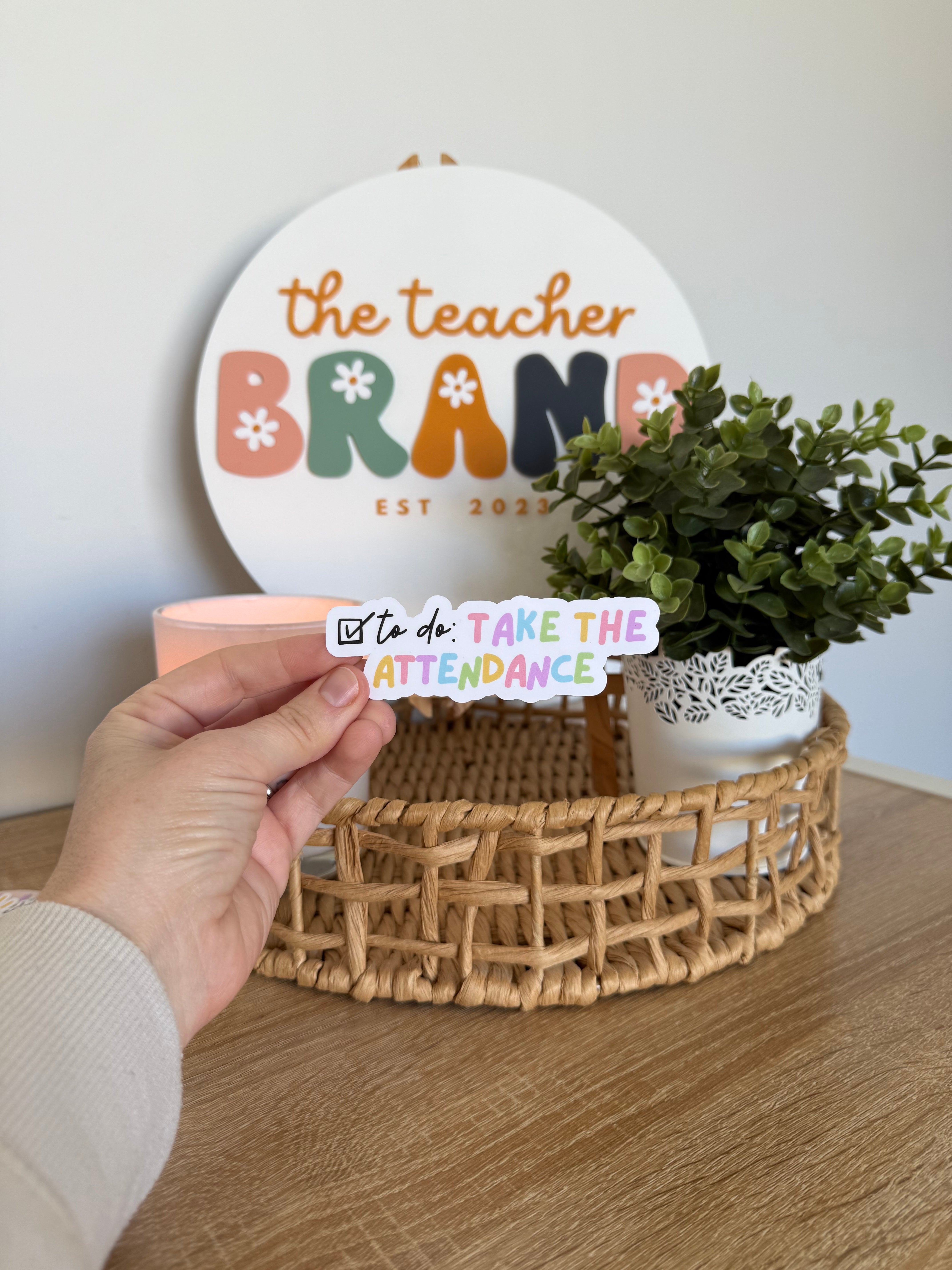 Attendance Sticker – The Teacher Brand